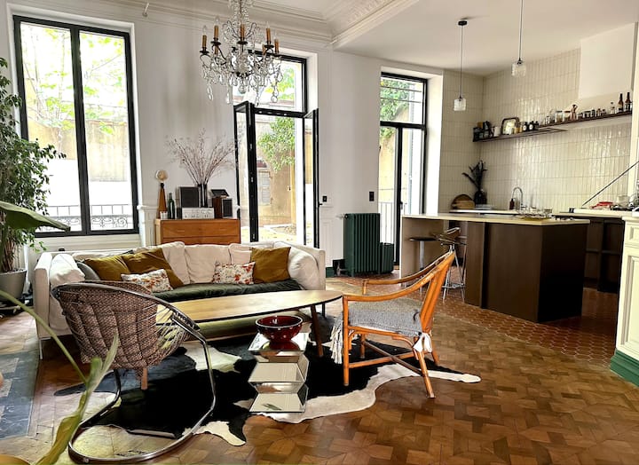 Grand Appartement 200m2 à Longchamp + Jardin - Marseille