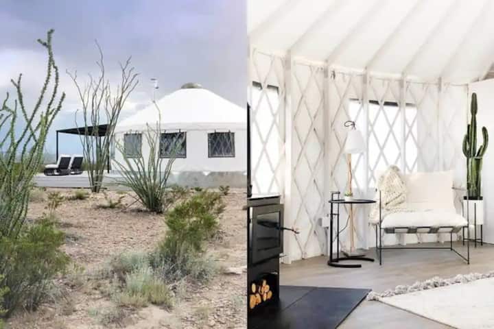 Yurt 6 The Local Chapter - Terlingua