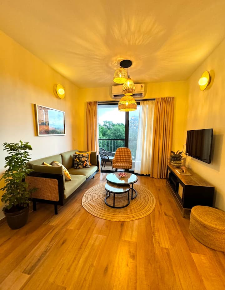 2bhk With Scenic Mangrove View Candolim Goa A308 - Goa