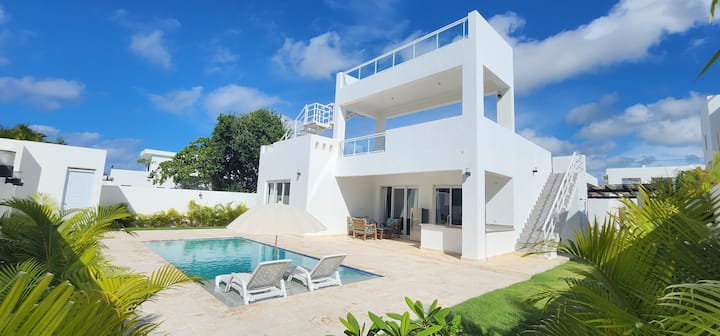 3 Bedroom Villa With Pool Security 24/7 - Sosúa