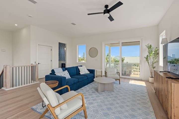 Sandcastle On 2nd | New Build '24 | Free Golf Cart - St. Augustine Beach, FL