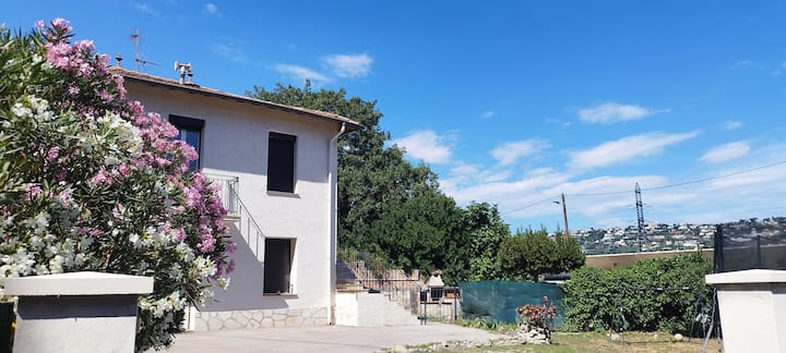 4p En Maison°clim°3 Parkings°idéal Famille Et Pro - Saint-Laurent-du-Var