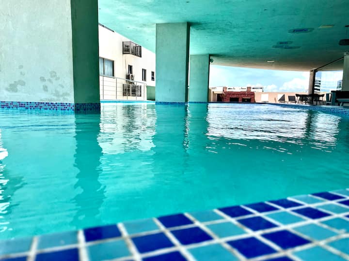 Deluxe Suite_ocean View_pool_gym_saune_1bdr_i14 - Santo Domingo