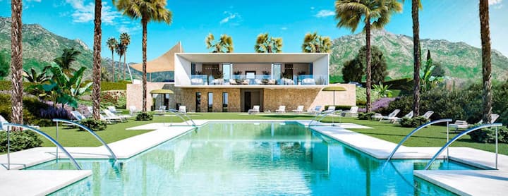 Villa De 3 Chambres + Suite Privée Pour Invités - Benalmádena