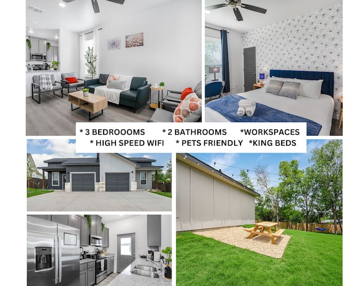 Your Comfy Haven Nr Hospital & Power Plants - Temple, TX