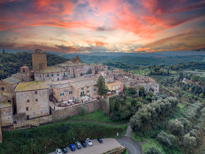 Doppia Con Jacuzzi A Palazzo Brandano - Pienza