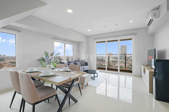 Magnolia 15 By Kozystay | 3br | Loft | Kebon Jeruk - Jakarta