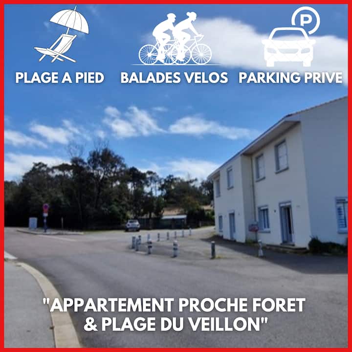 Appartement Proche Plage Et Forêt Parking Privatif - Talmont-Saint-Hilaire
