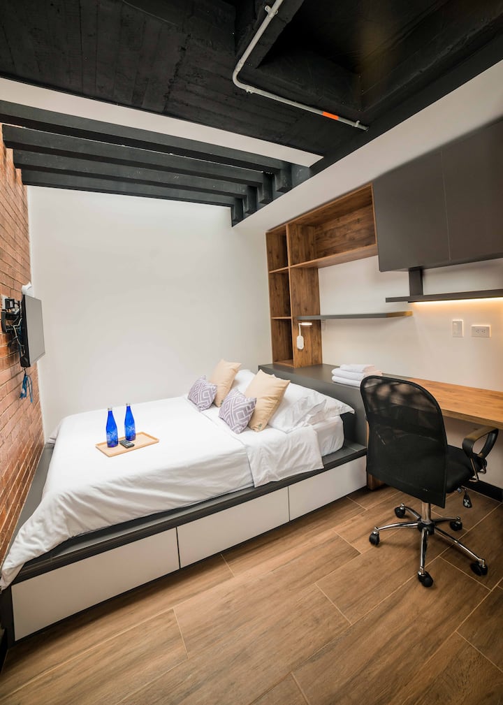 Apto Tipo Loft 101, Cerca A Campus Santoto Y Uptc - Tunja