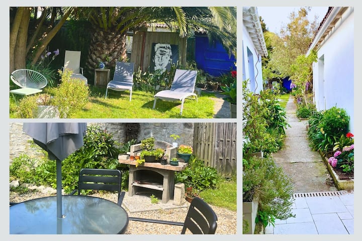 Studio Rhétais Avec Jardin Au Cœur Du Village - La Flotte
