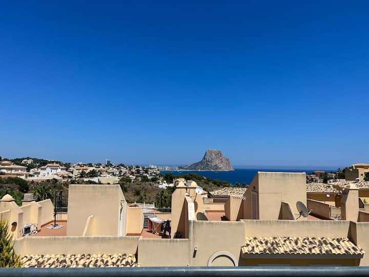 Magnifico Chale Con Vista Al Mar - Altea