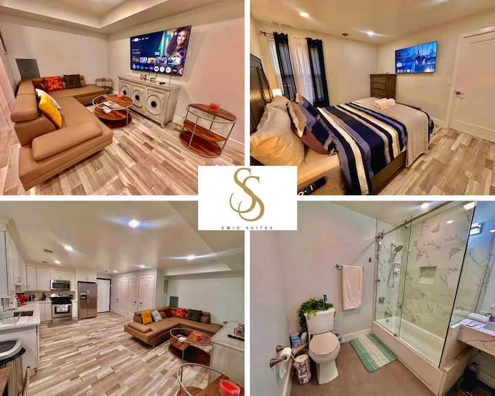 The Trendy Suite: Upgraded 2br With Luxe Amenities - Woodland Park, NJ