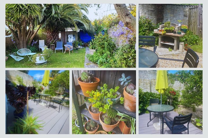 Maison Rhétais Avec Jardin Au Cœur Du Village - Île de Ré
