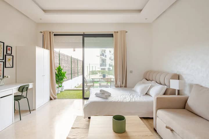 Amazing Cosy Studio W Big Terrace/ Prestigia/pool - Rabat