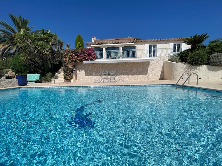 Luxe & Calme Avec Vue Mer Panoramique – Antibes - Antibes