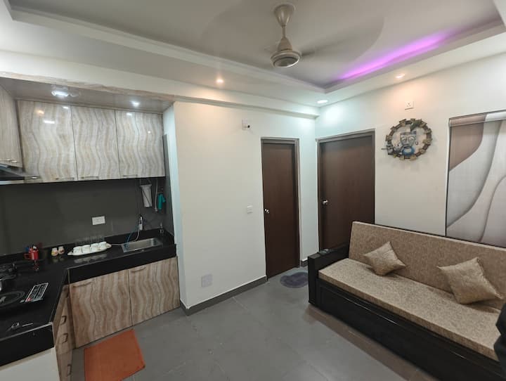 1bhk@resort+kitchen Self Service Homestay - Puri