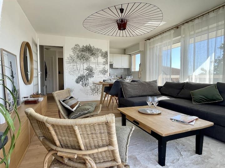 T2 43 M2 + Terrasses , 250m Plage Stella - Cucq
