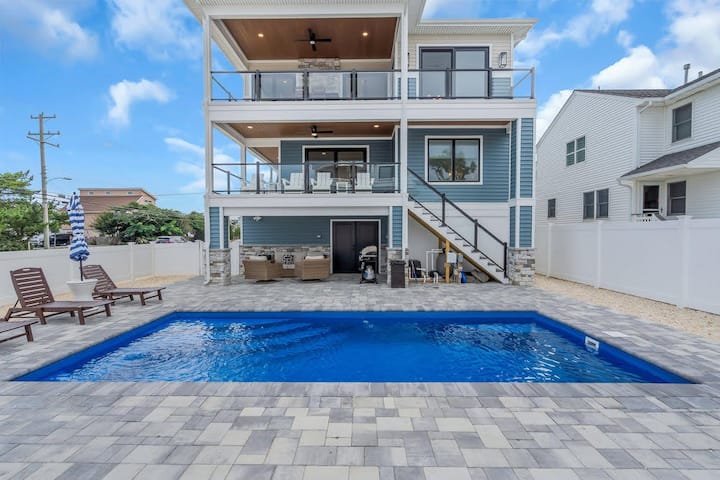 Surf City Splash - New Beach House - Heated Pool ! - Surf City