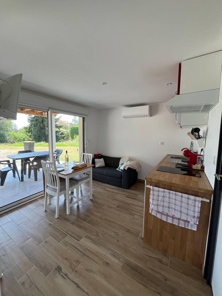 T2 Terrasse & Jardin Proche Ville (Pas D'escalier) - Salies-de-Béarn