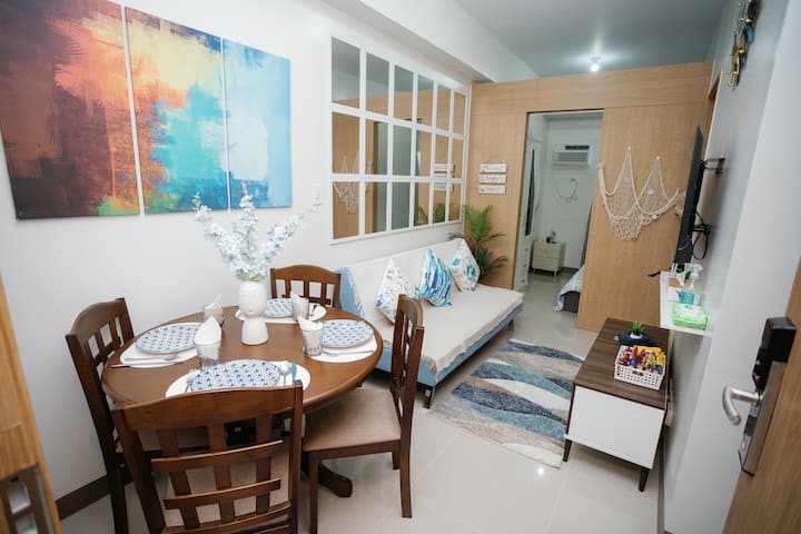 2br Bloom Haven Near Naia W/ Ac And Netflix - Muntinlupa