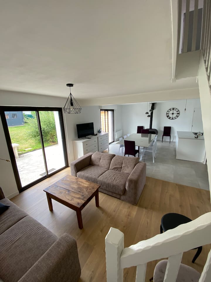 Maison Rénovée Proche Plages - Plage de Locmaria