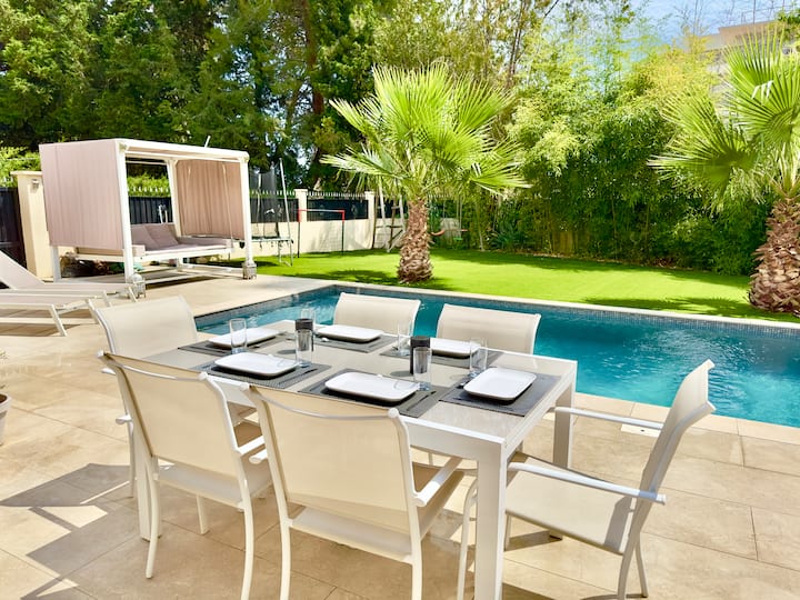 Villa Avec Piscine Privée à Antibes - Côte D'azur - 주엉 레 빵