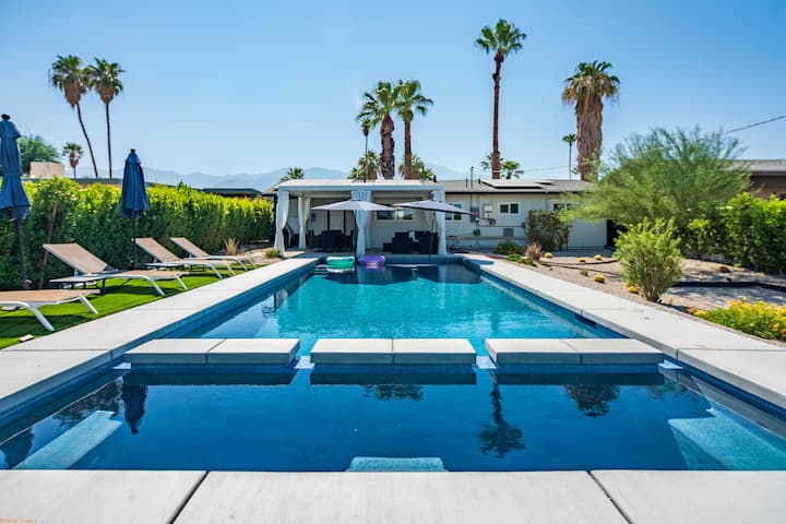 Sun House *Palm Springs 3 Bedroom Airbnb* 5stars - Palm Springs, CA