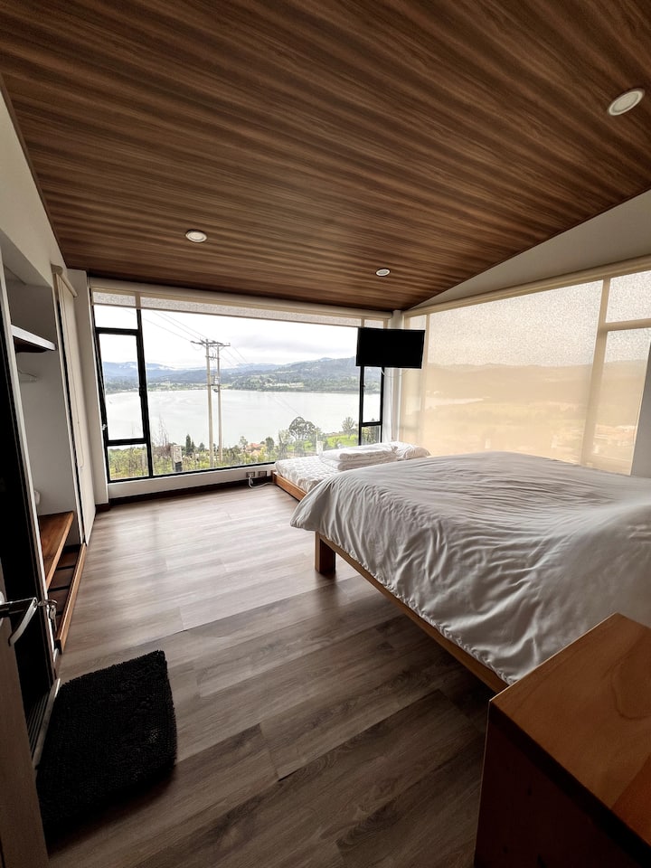 Hermosa Cabaña Paipa, Vista Lago - Paipa