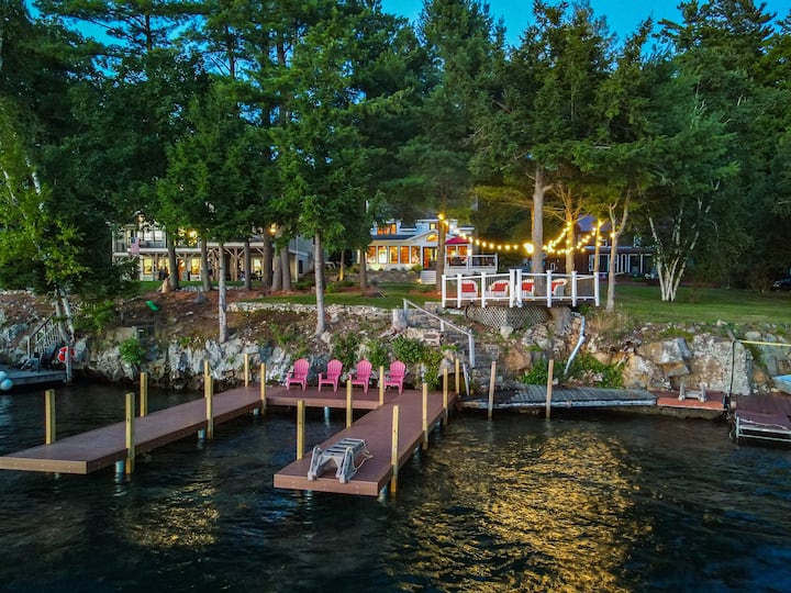 Lake George Ny Lakefront House - Diamond Point, NY