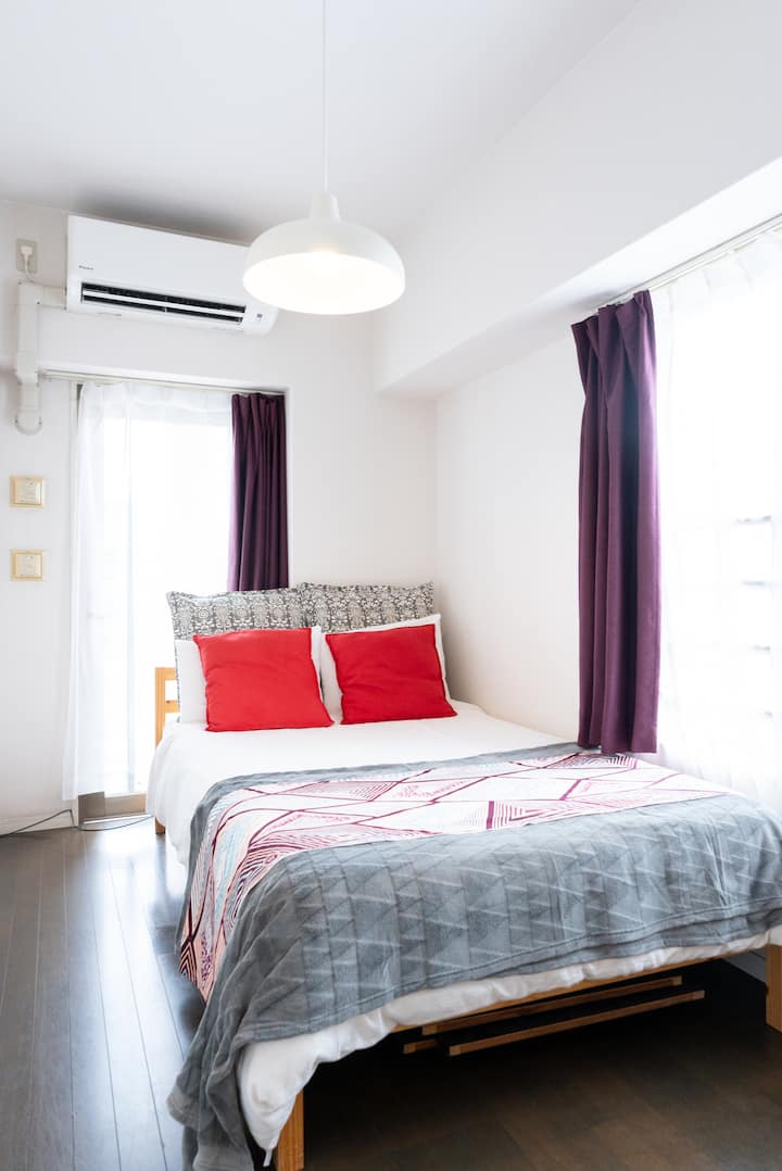 Yakuin South Invest. Semi-double Room - Fukuoka