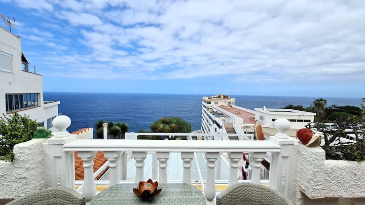 Charmante Wohnung Mit Jacuzzi Und Meerblick - Los Realejos