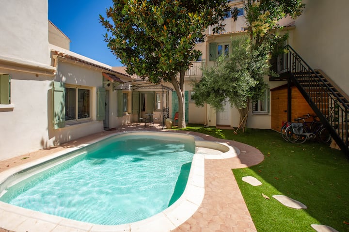 Oasis Secrète Avignon 4 + 2 Personnes - Gare TGV - Avignon