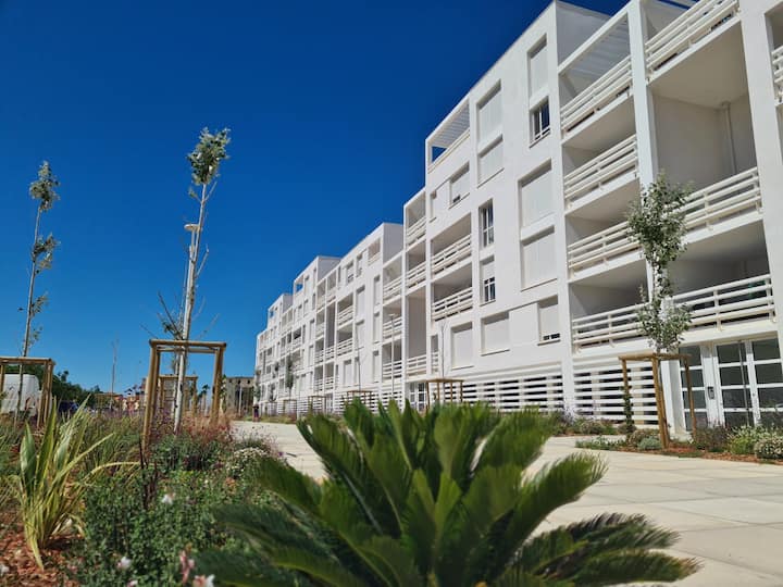 My Hôtel Résidences - Patio Paysager (T3) - Le Barcarès