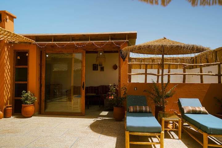 Flat Berber Rooftop Close To Stadium & Beach - Agadir