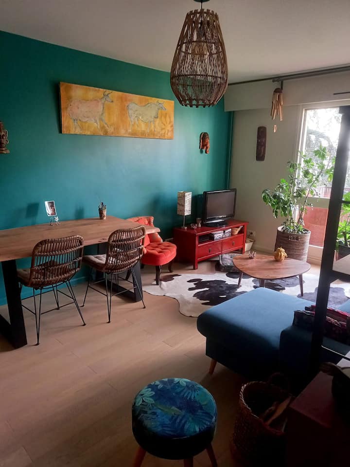 Très Beau 2 Pièces Avec Terrasse Sur Jardin - Boulogne-Billancourt