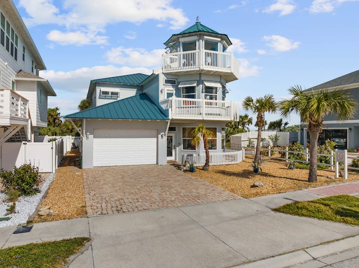 Oceanview Home W Pool & Hot Tub | Beach Access - Flagler Beach, FL