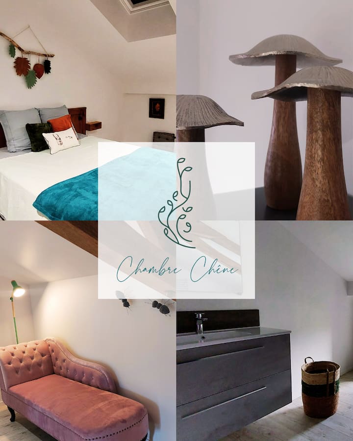 Suite Chêne 2 Pers. Petit Déjeuner Inclus - Aizenay