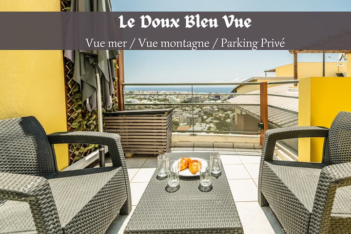 Le Doux Bleu Vue – Vue Mer & Montagne | Wiskeys - Saint-Denis