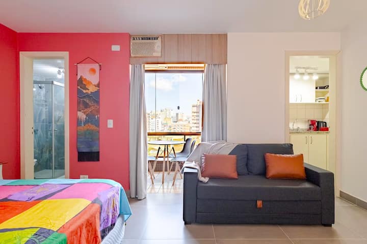 Flat Em Localização Perfeita - Curitiba