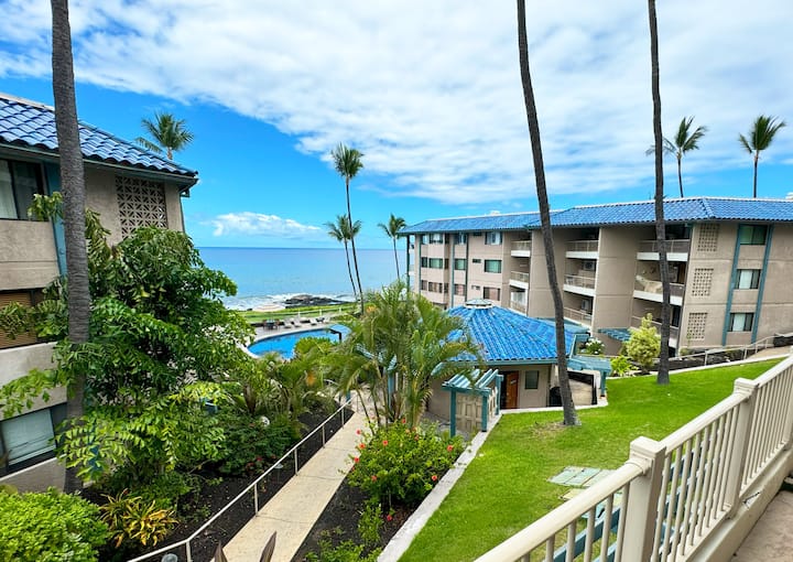 Exceptional Kona Reef Condo: Full Ac & Oceanfront - Kailua-Kona, HI