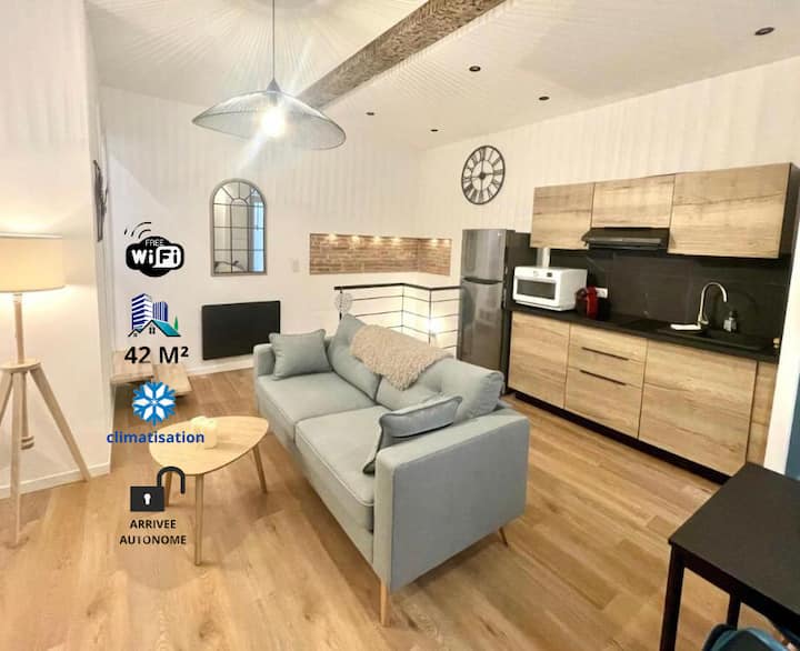 La Parenthèse Cosy-duplex - Hypercentre - Toulouse
