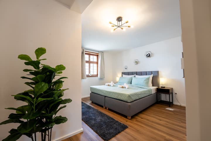 Schlossberg Residences: Fachwerk-apartment Therme - Sinsheim