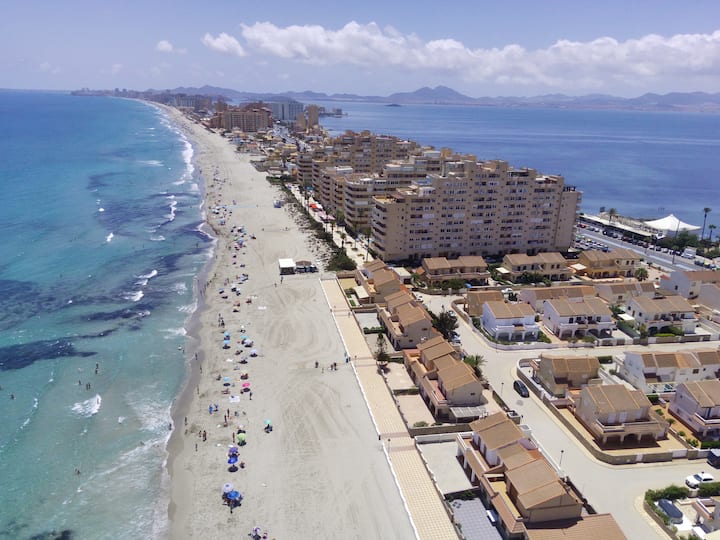 Beach Access Apartment La Manga With Wi-fi - La Manga
