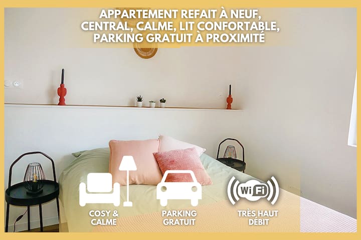Confort Modernité Centre Ville Parking Gratuit - Blois