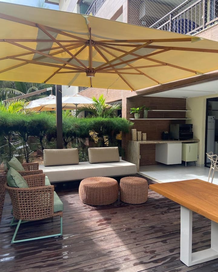 Maravilhoso Resort Próx Beach Park, Térreo, Jardim - Aquiraz