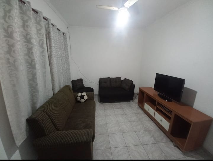 Aconchegante Casa Em Condominio Guilhermina Pg - Praia Grande