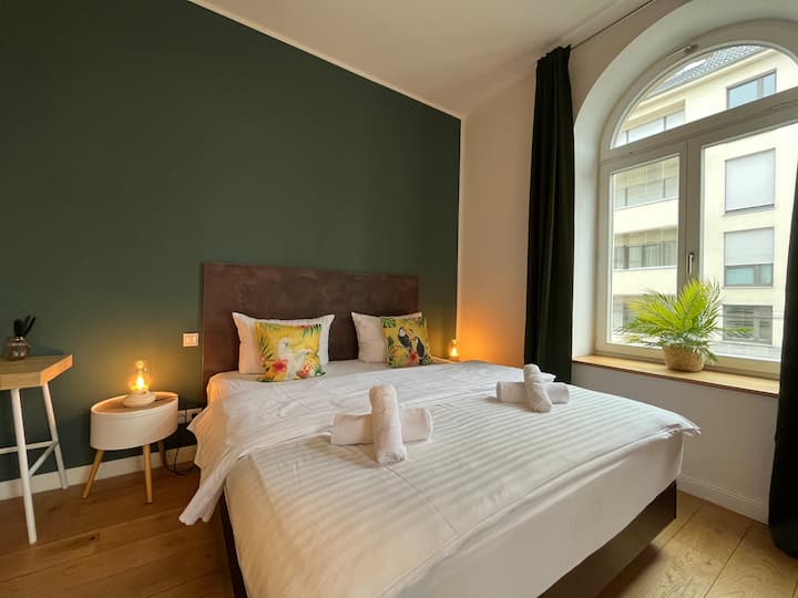 Rio Apartment-tropisches Flair Direkt Am Waldplatz - Leipzig