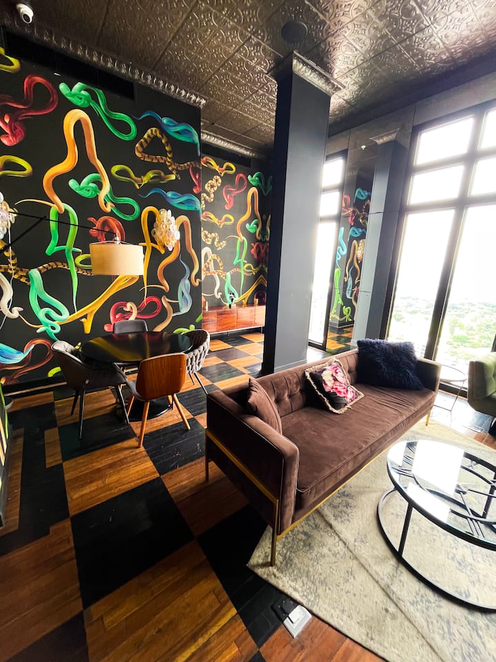 Stylish Loft W/ Pool, Gym & Cinema San Jose - 산호세