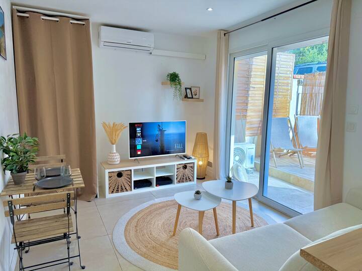 Studio Cosy Proche Plage/parking Gratuit - Antibes
