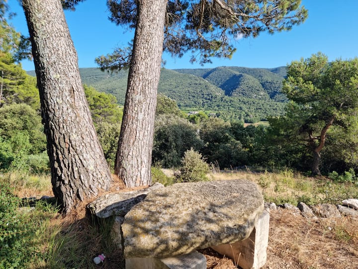 Maison De Campagne Avec Vue Sur Le Luberon - Ménerbes